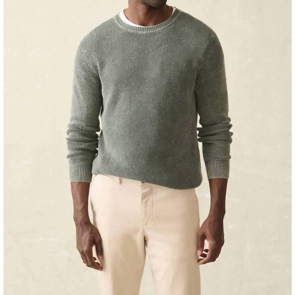 Faherty | Sweaters | New Faherty Sunwashed Crewneck Sweater In Mountain ...